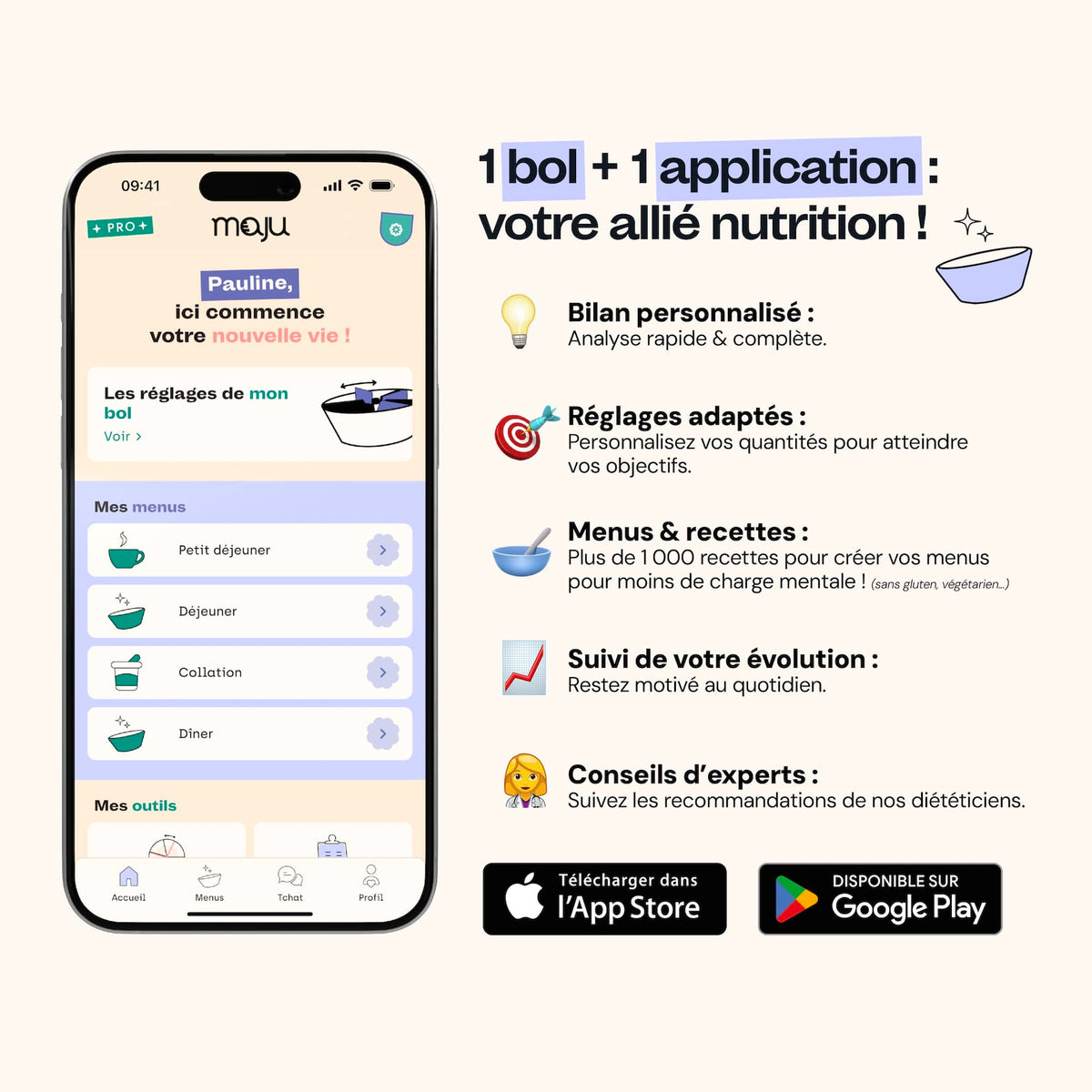 Le bol maju – maju